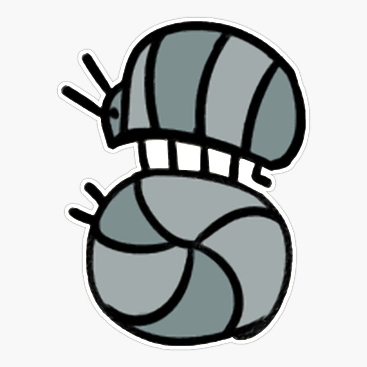 Maneki Roly-Poly Sticker, Phone Decal Water Bottle Stickers Car Decals ...