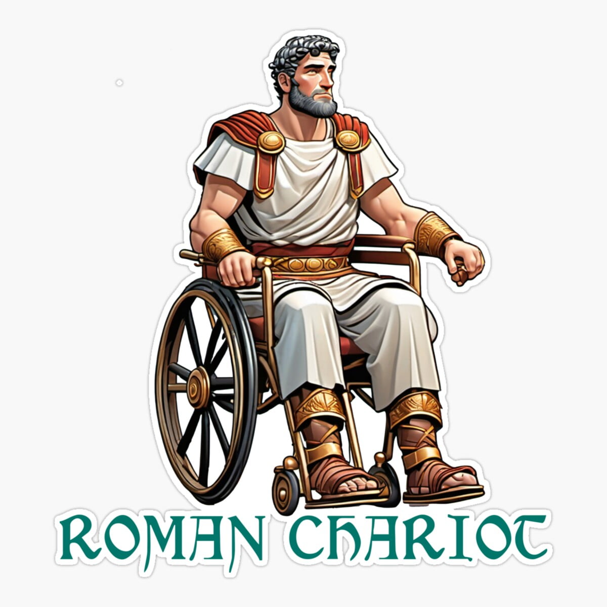 Maneki Roman Chariot Er, Phone Decal Water Bottle Stickers Car Decals ...