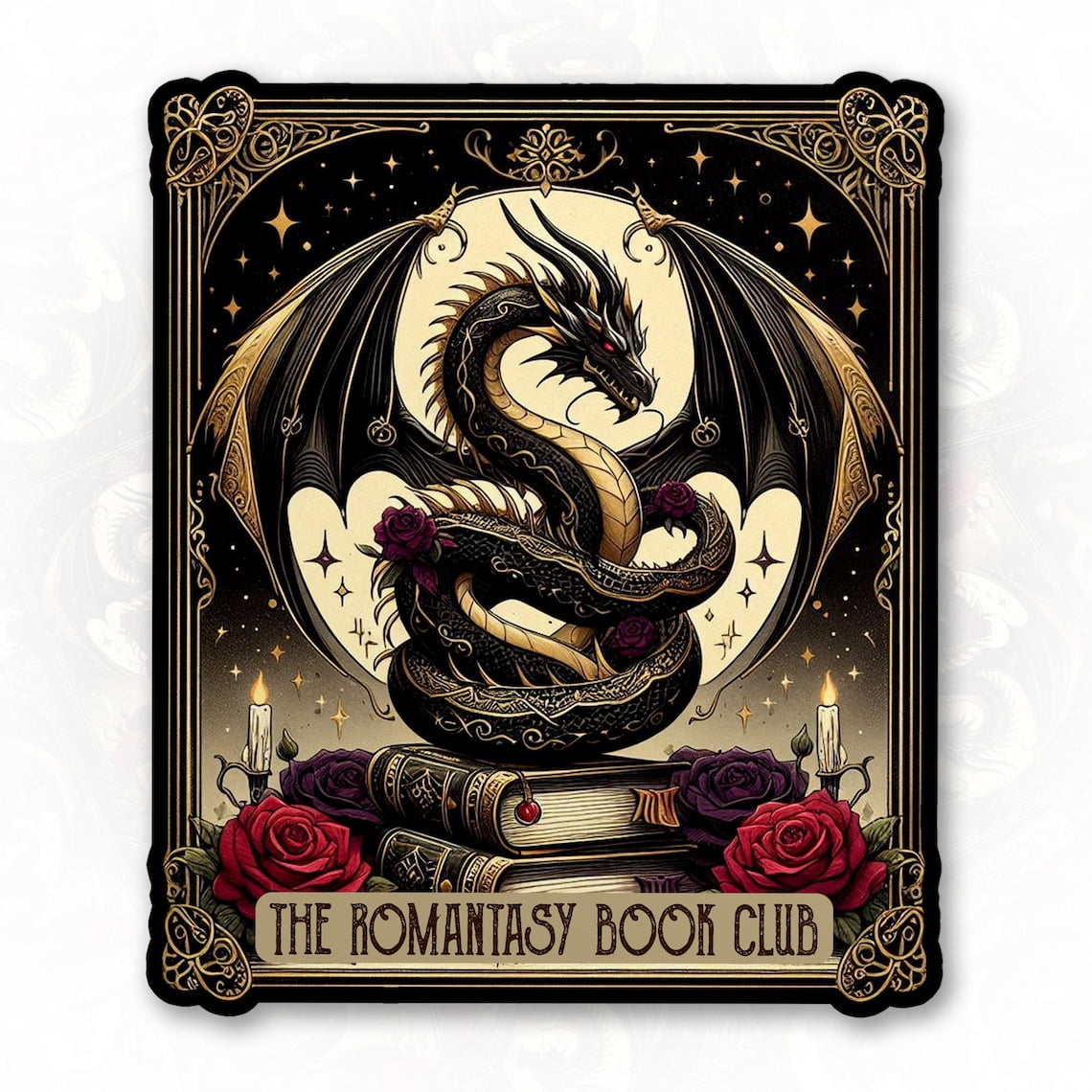 Maneki Romantasy Book Reader Er Bookish Fantasy Ers Romance Book Lover ...