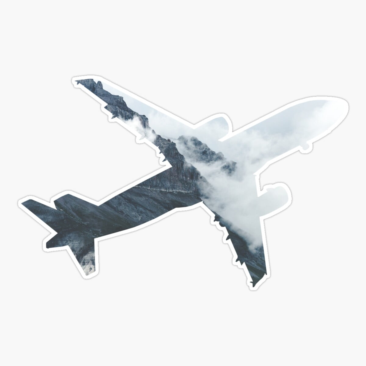 Maneki Rough Landing Sticker, Phone Decal Water Bottle Stickers Car ...