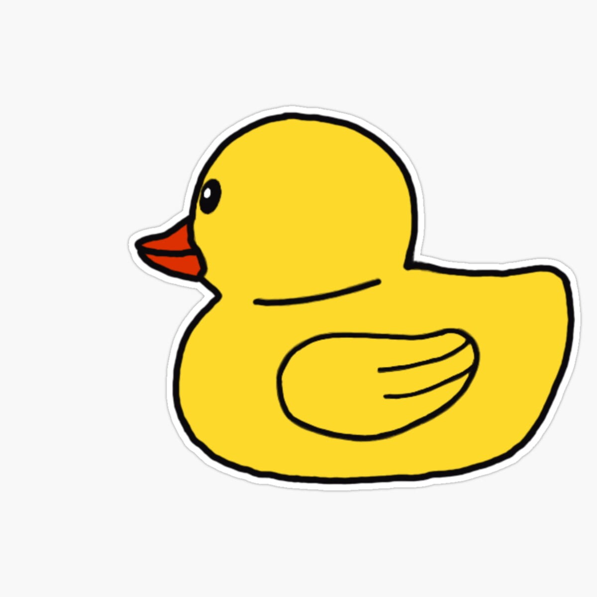 Maneki Rubber Ducky Er, Phone Decal Water Bottle Stickers Car Decals ...