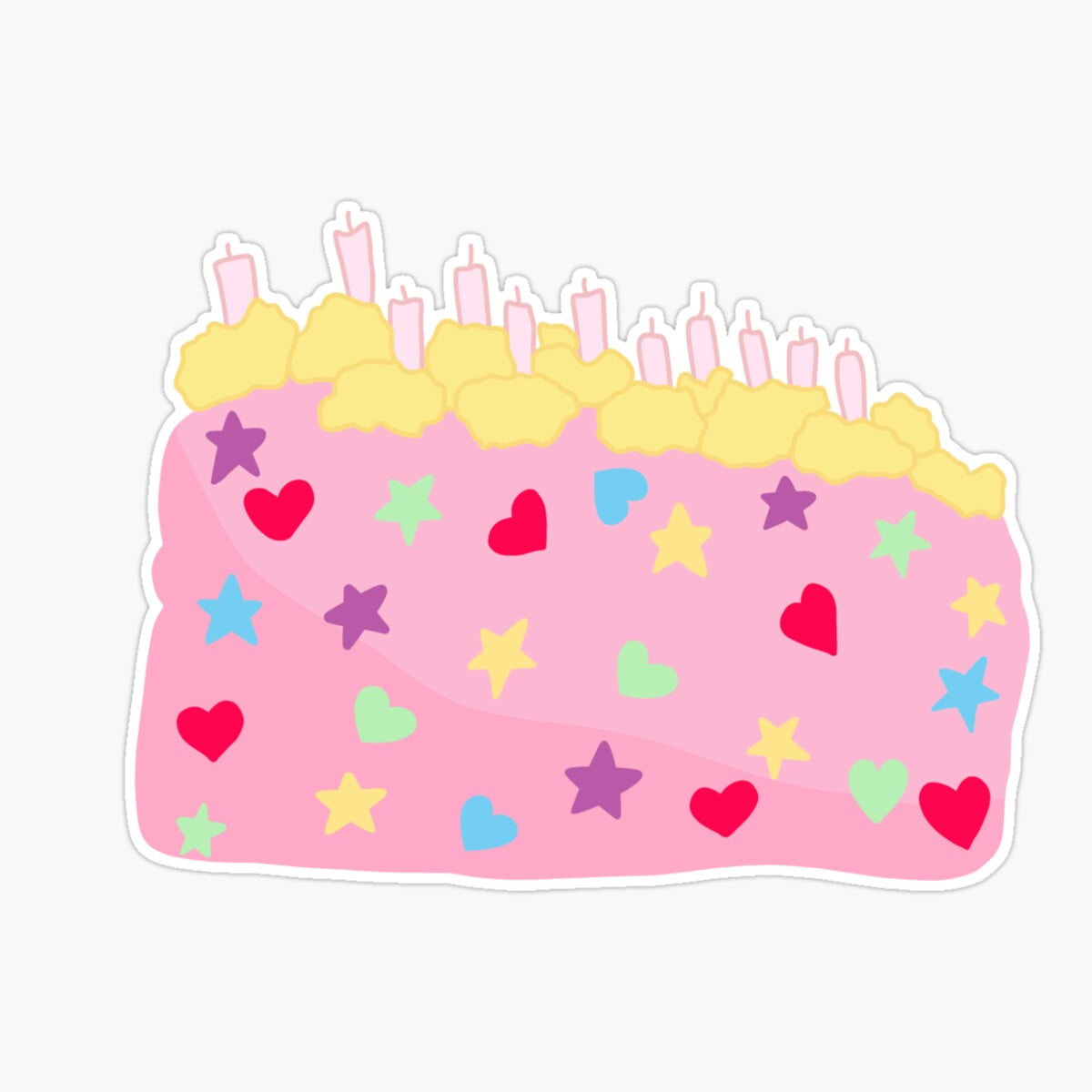 Maneki Ruby’S Cake Sticker, Phone Decal Water Bottle Stickers Car ...