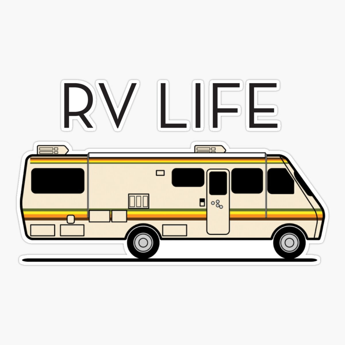 Maneki Rv Life Er, Phone Decal Water Bottle Stickers Car Decals, Funny ...