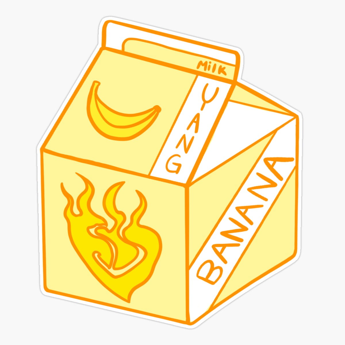 Maneki Rwby Themed Milk-Yang Er, Phone Decal Water Bottle Stickers Car ...