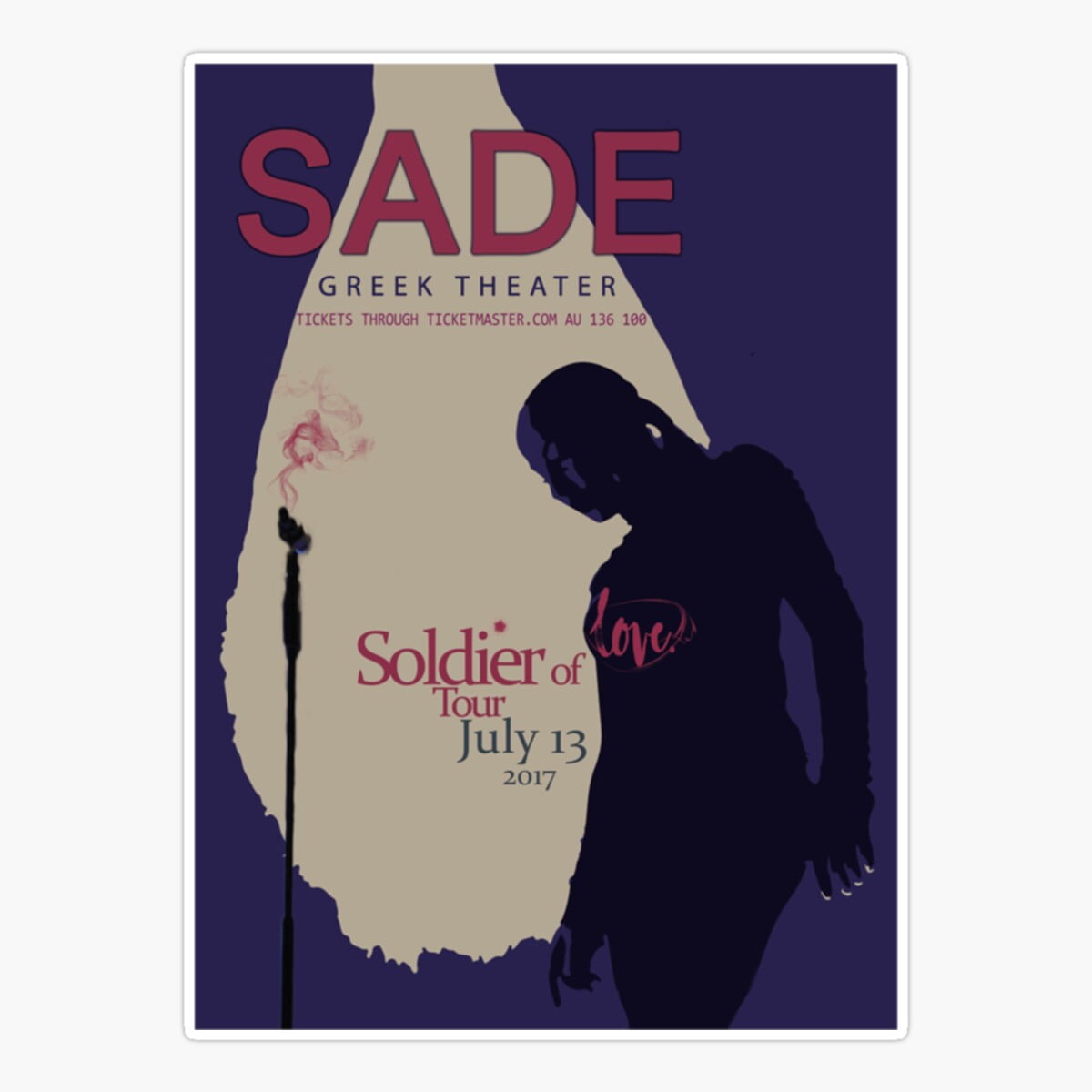 Maneki Sade New Gift For Sade Lovers Sticker, Phone Decal Water Bottle ...