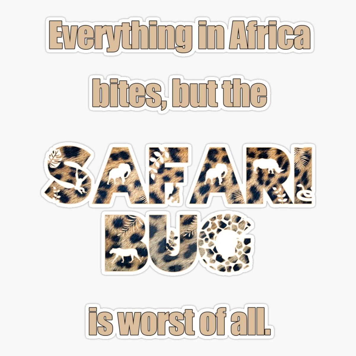 Maneki Safari Bug Bites - Everything In Africa Bites, But The Safari ...