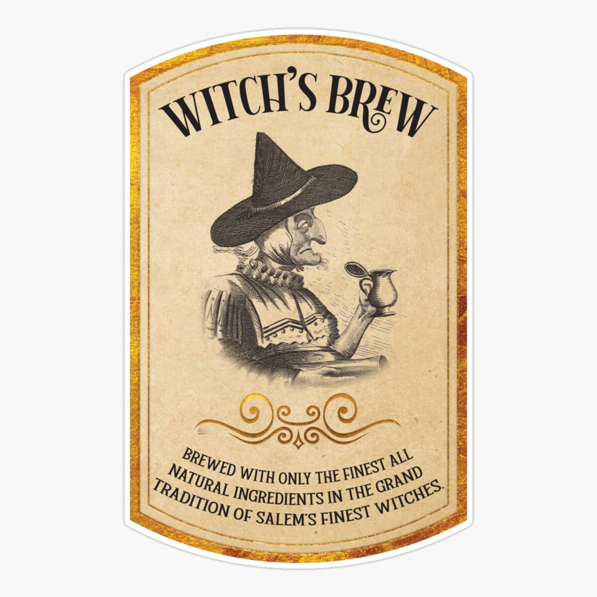 Maneki Salem'S Witch'S Brew Alchemy Unny Black Magic Apothecary Recipe ...