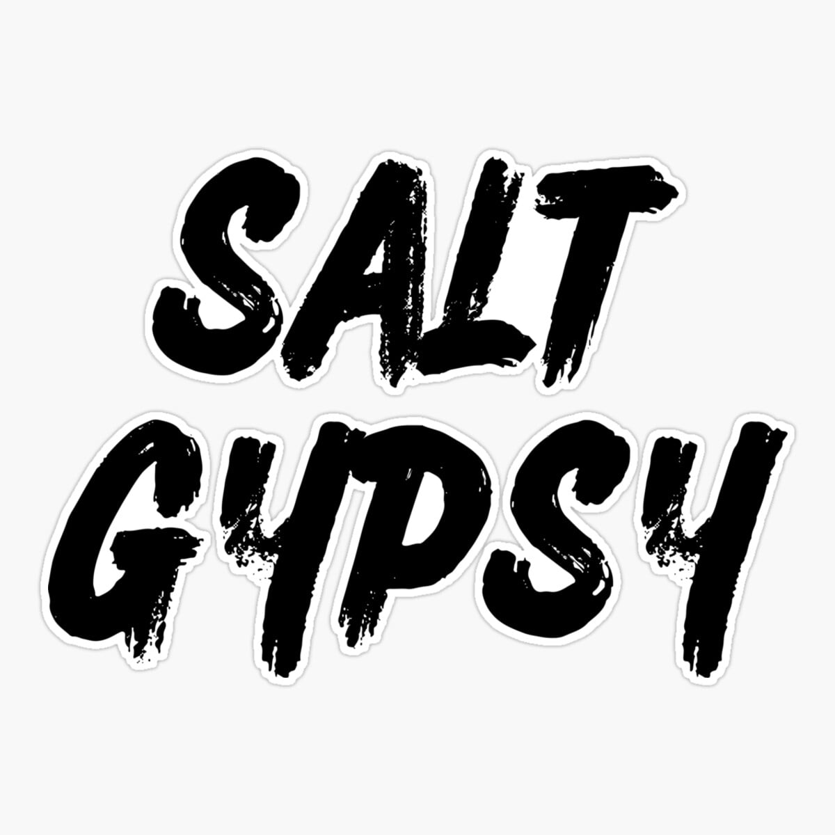 Maneki Salt Gypsy Sticker, Phone Decal Water Bottle Stickers Car Decals ...