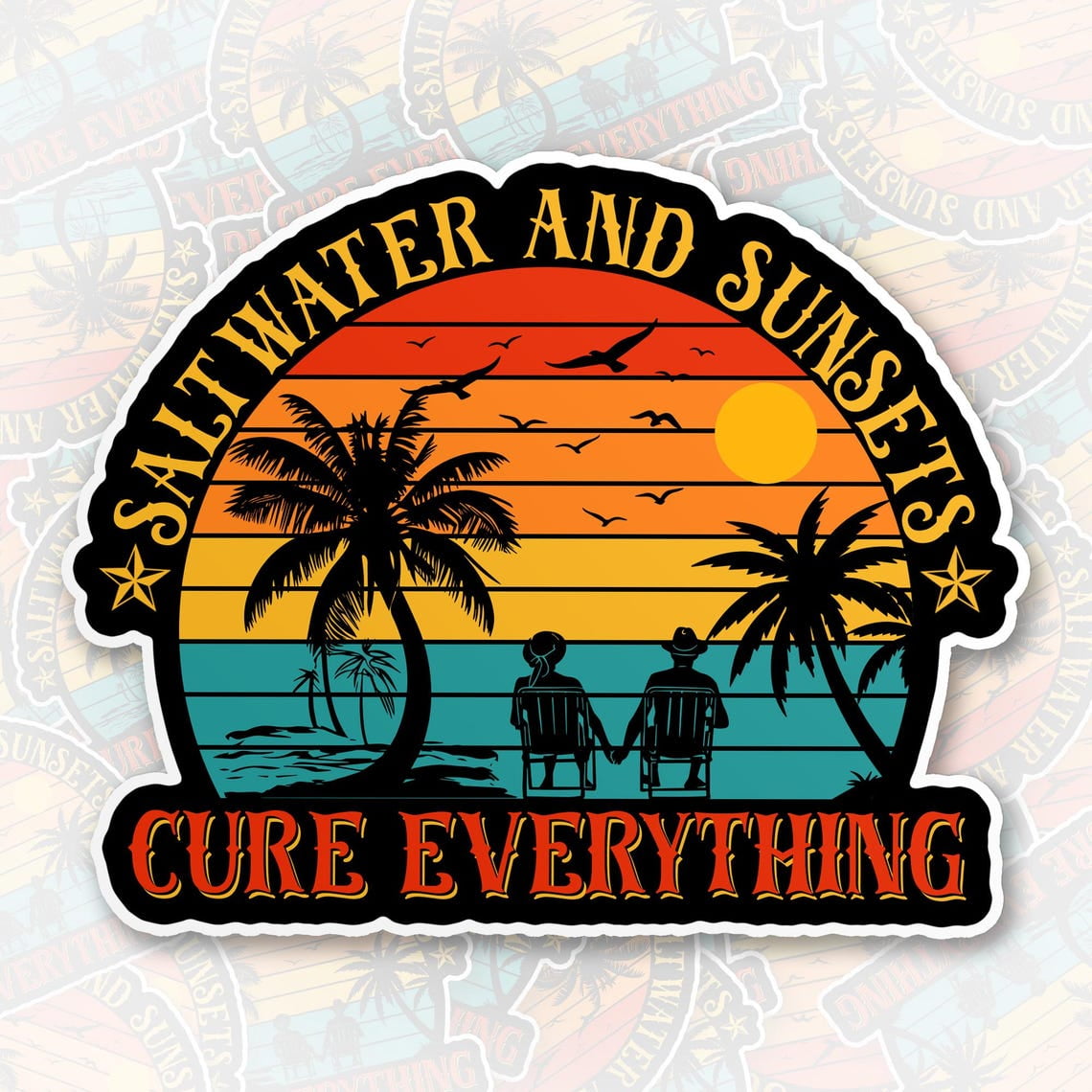 Maneki Saltwater And Sunsets Cure Everything Er Beautiful Colorful ...