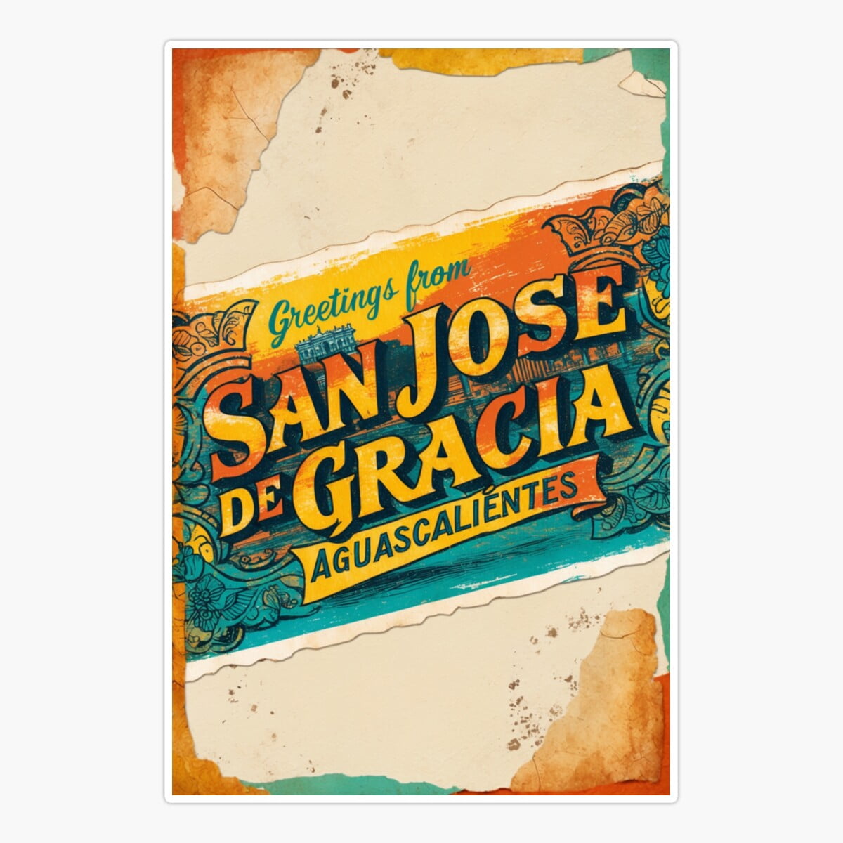 Maneki San Jose De Gracia Aguascalientes Mexico Magic Town Postcard ...