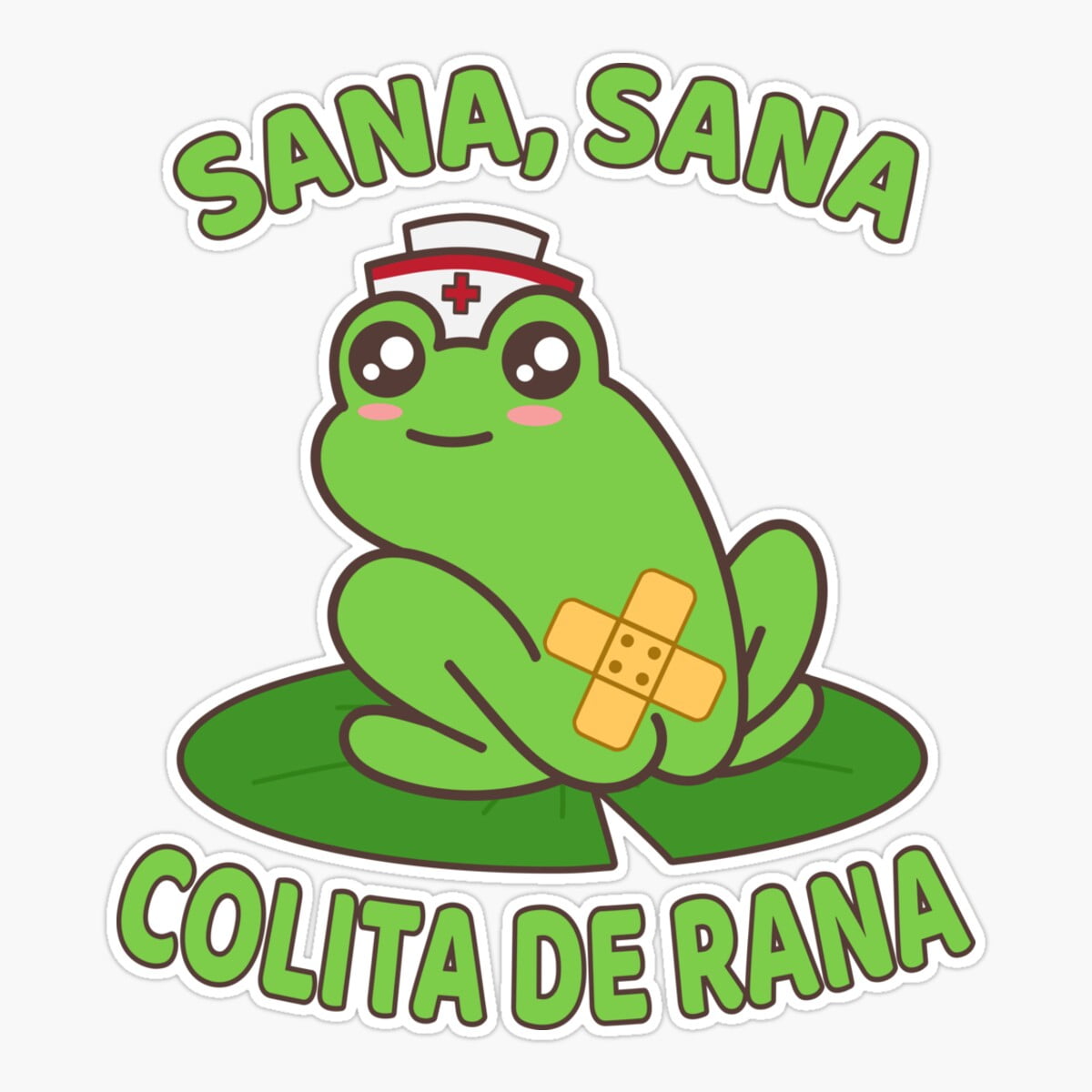 Maneki Sana, Sana, Colita De Rana Er, Phone Decal Water Bottle Stickers ...