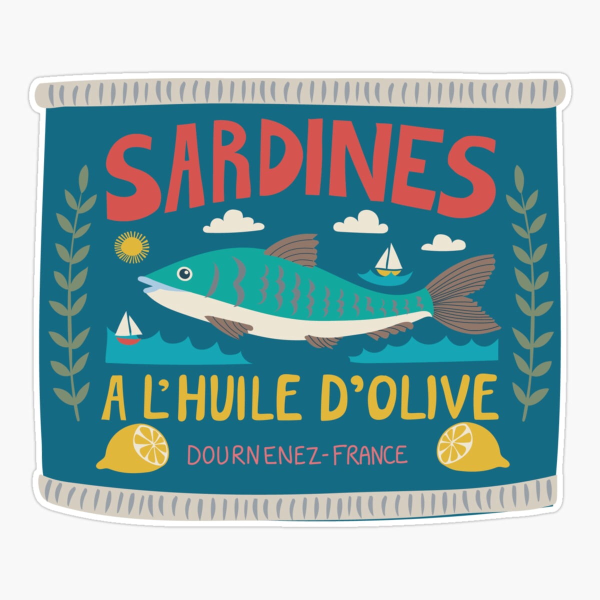 Maneki Sardines A L’Huile D’ Olive - Vintage Tin By Cecca Designs Er ...