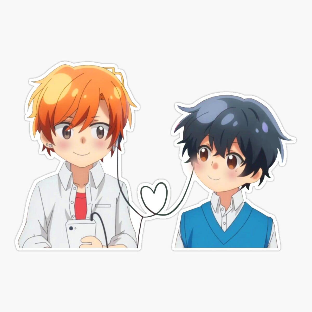 Maneki Sasaki To Miyano Er, Phone Decal Water Bottle Stickers Car ...