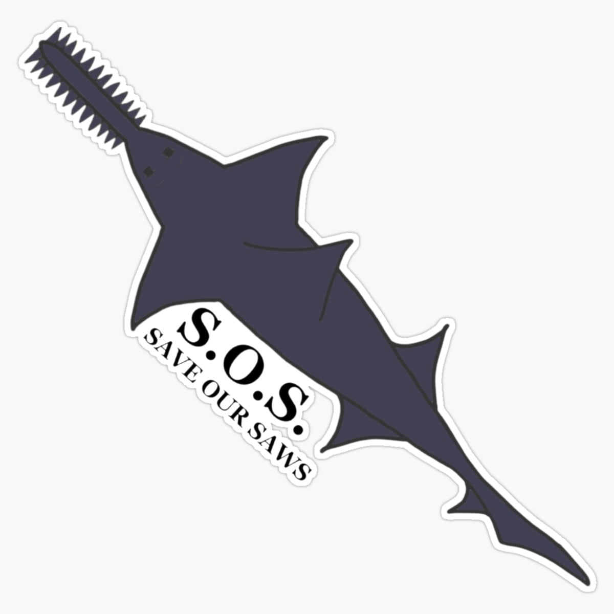 Maneki Save Our Saws Dusk Classic Er, Phone Decal Water Bottle Stickers ...