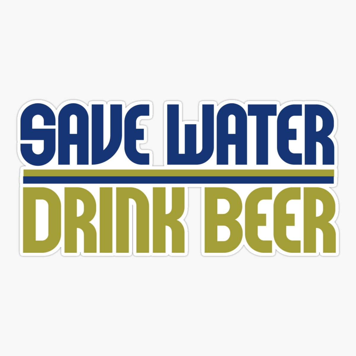 Maneki Save Water Drink Beer Retro Er, Phone Decal Water Bottle ...