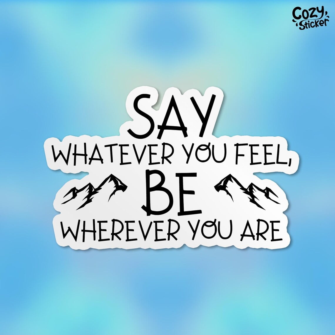 Maneki Say Whatever You Feel Er, Self Motivation, Positive ...