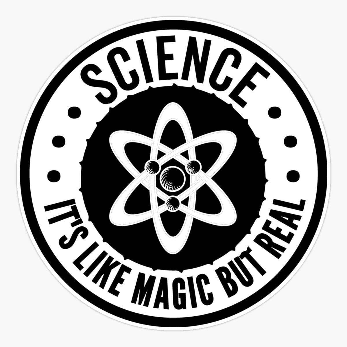 Maneki Science: It'S Like Magic, But Real Er, Phone Decal Water Bottle ...