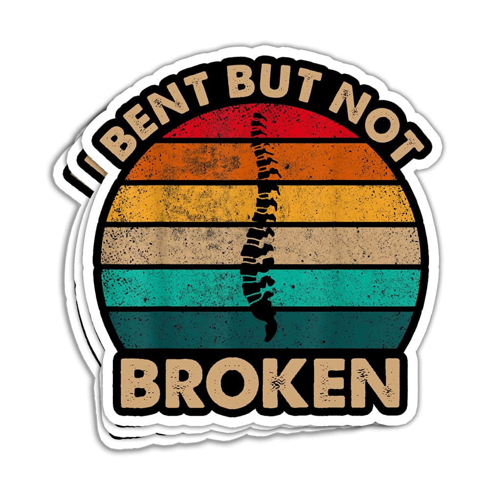 Maneki Scoliosis Awareness Stickers Scoliosis Warrior Sticker Scoliosis ...