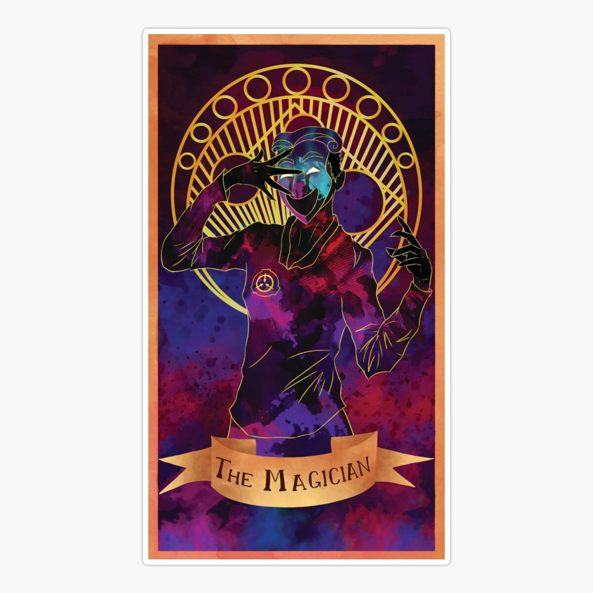 Maneki Scp-035 | The Magician Card Er, Phone Decal Water Bottle ...