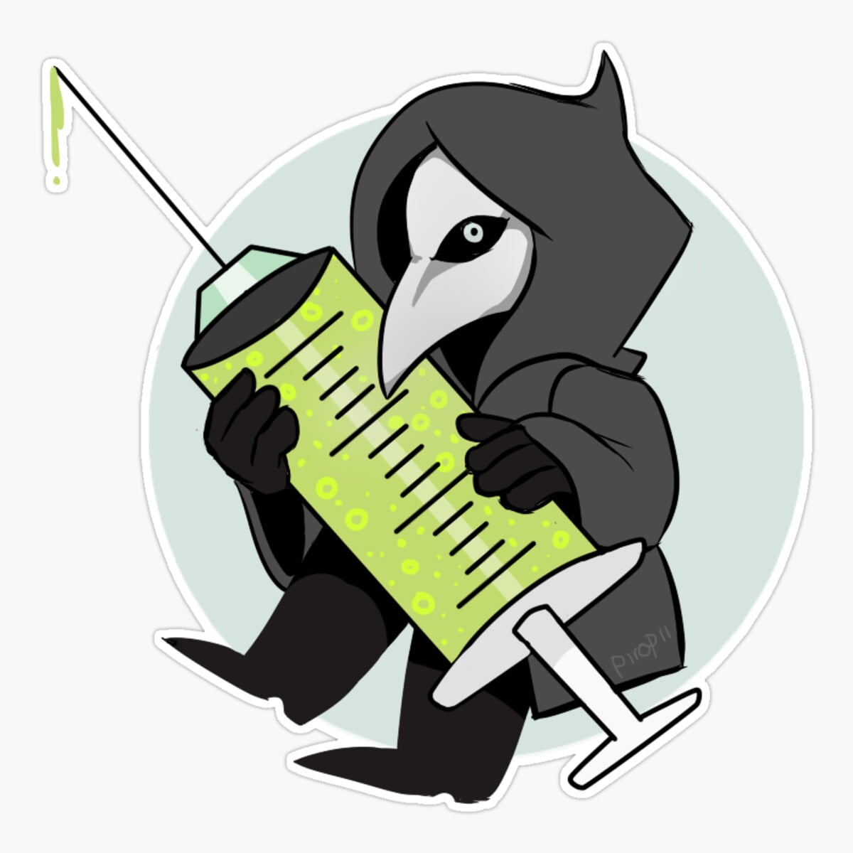 Maneki Scp 049 Syringe The Plague Doctor Containment Breach Er, Phone ...