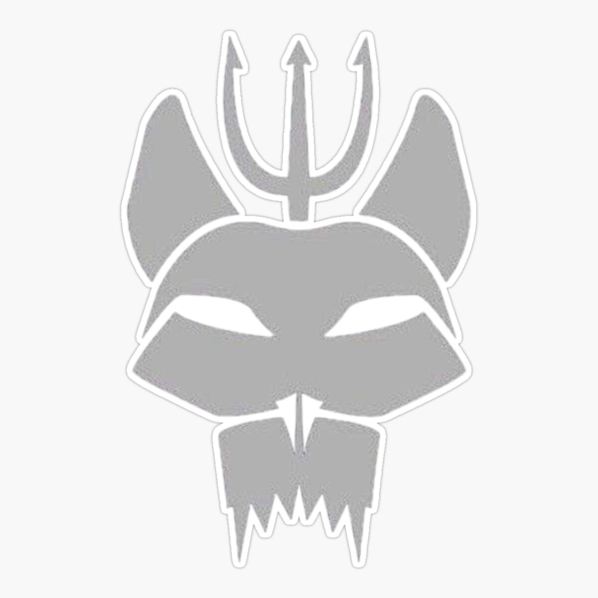 Maneki Seal Team Devgru Trident Cat Head Er, Phone Decal Water Bottle ...