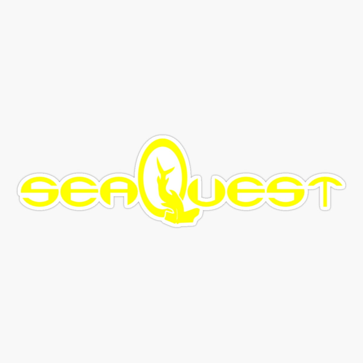 Maneki Seaquest Logo Sticker, Phone Decal Water Bottle Stickers Car ...