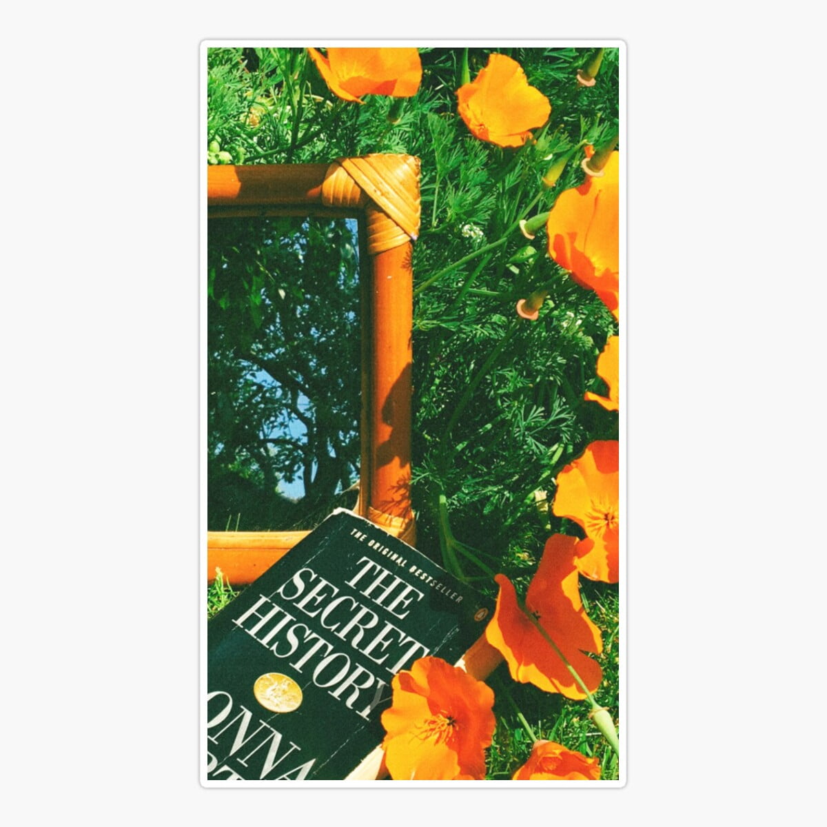 Maneki Secret History Flower Shot Sticker, Phone Decal Water Bottle ...