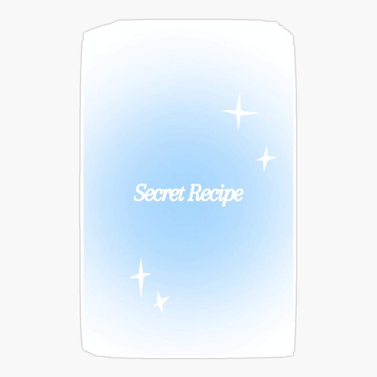 Maneki Secret Recipe Sticker, Phone Decal Water Bottle Stickers Car ...