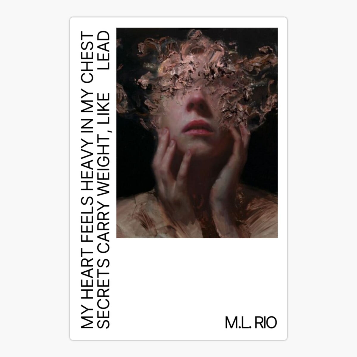 Maneki Secrets Carry Weight Like Lead Sticker, Phone Decal Water Bottle ...