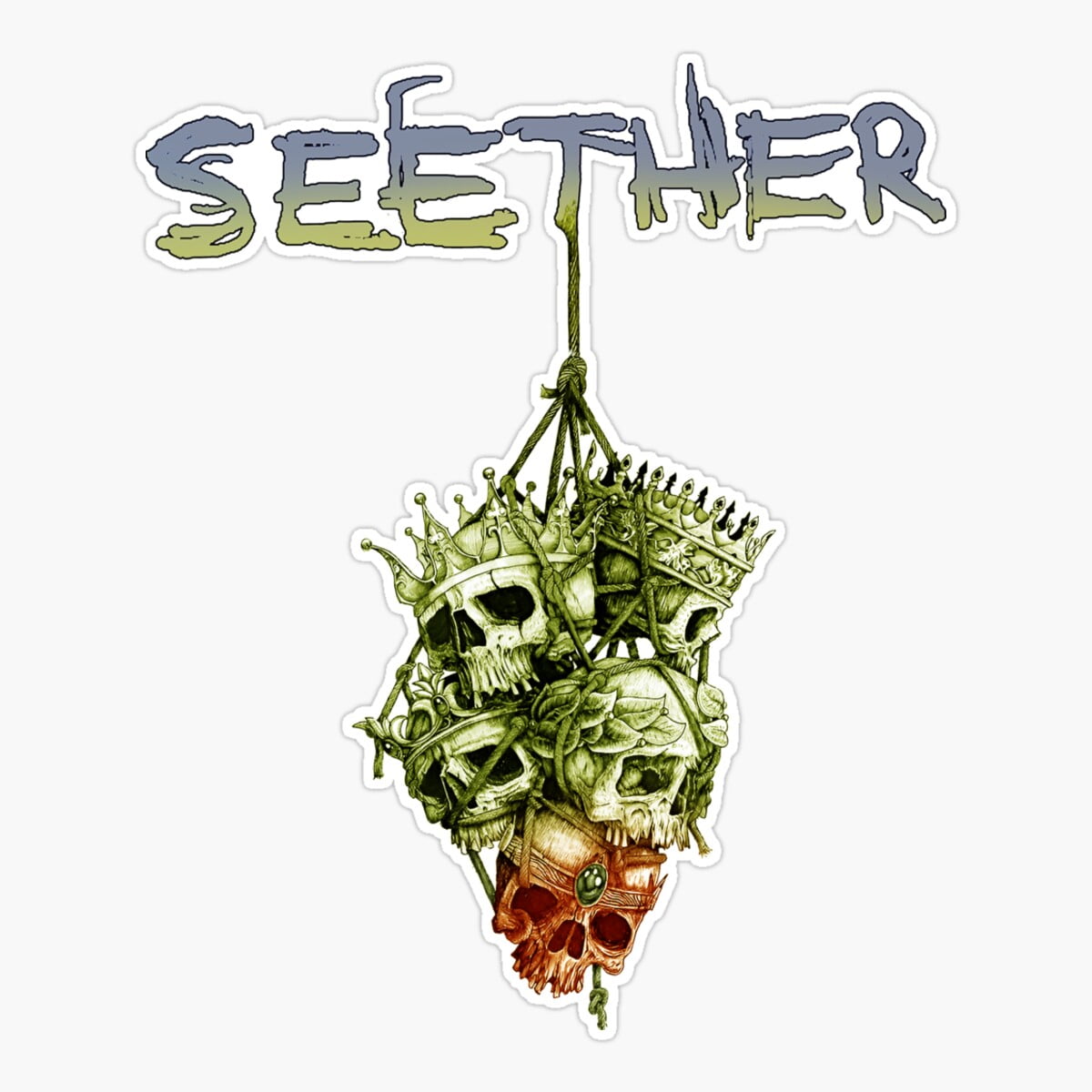 Maneki Seether'S Crowned Shadows Er, Phone Decal Water Bottle Stickers ...