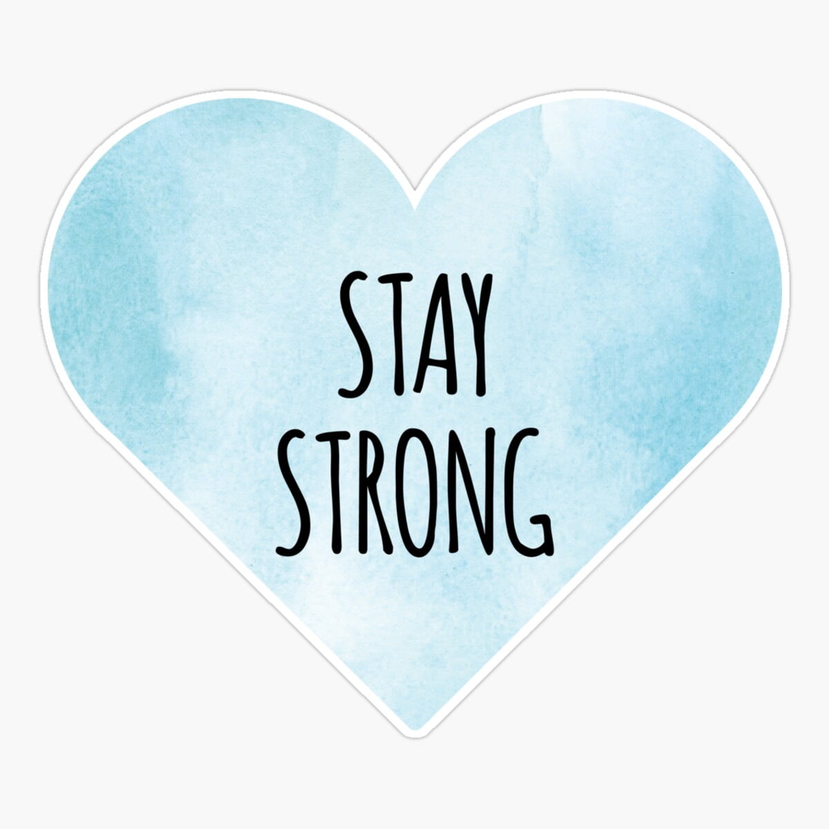 Maneki Self Care Stay Strong, Positive Awareness Er, Phone Decal Water ...