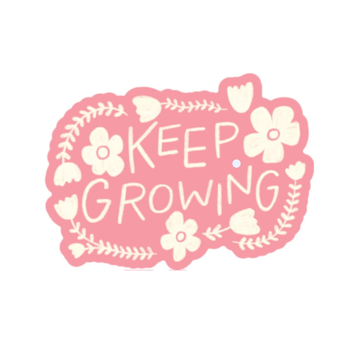 Maneki Self Care Sticker Keep Growing Sticker Cute Stickers For Her ...