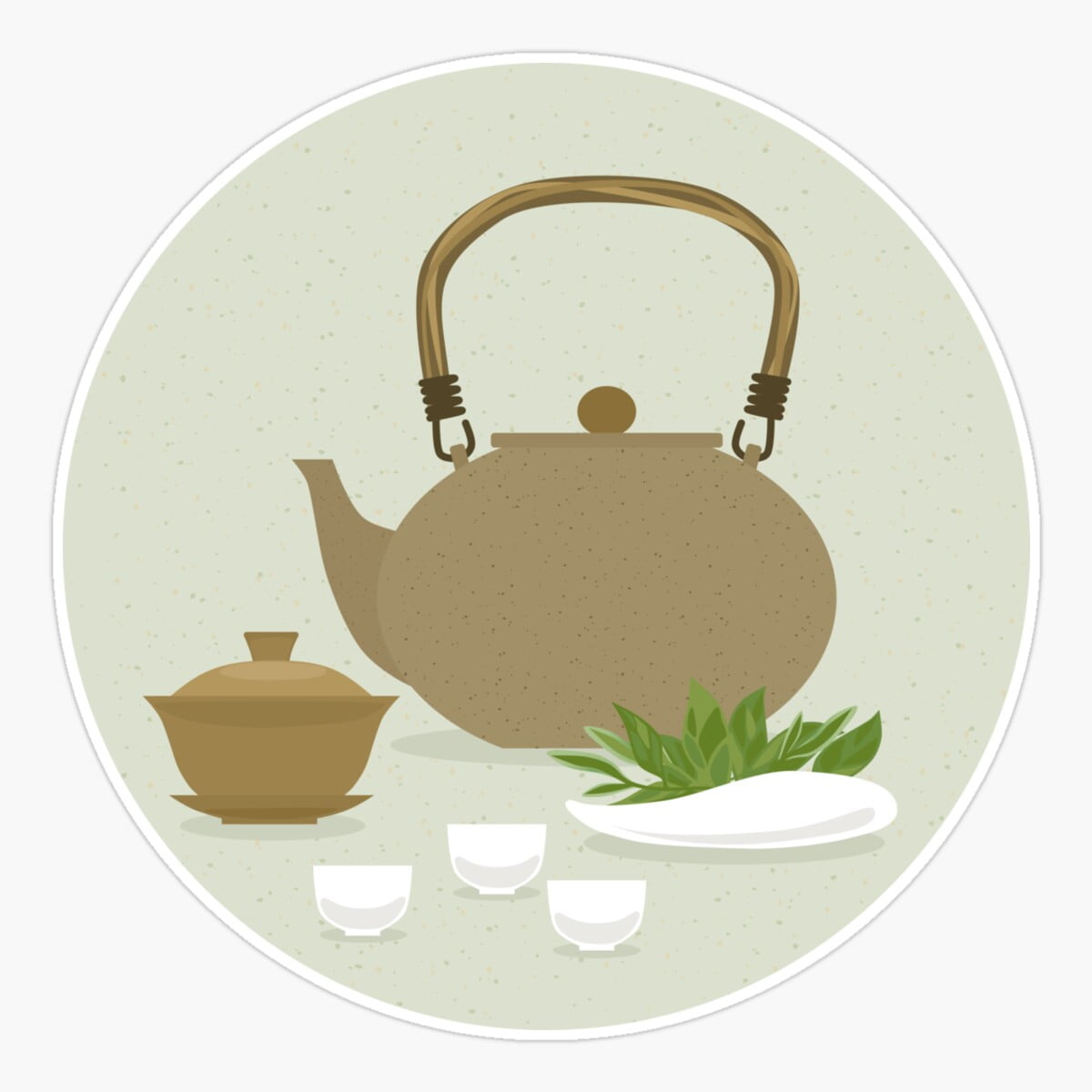 Maneki A Set Of Items For Traditional Chinese Tea Pin Cha. The Kettle ...