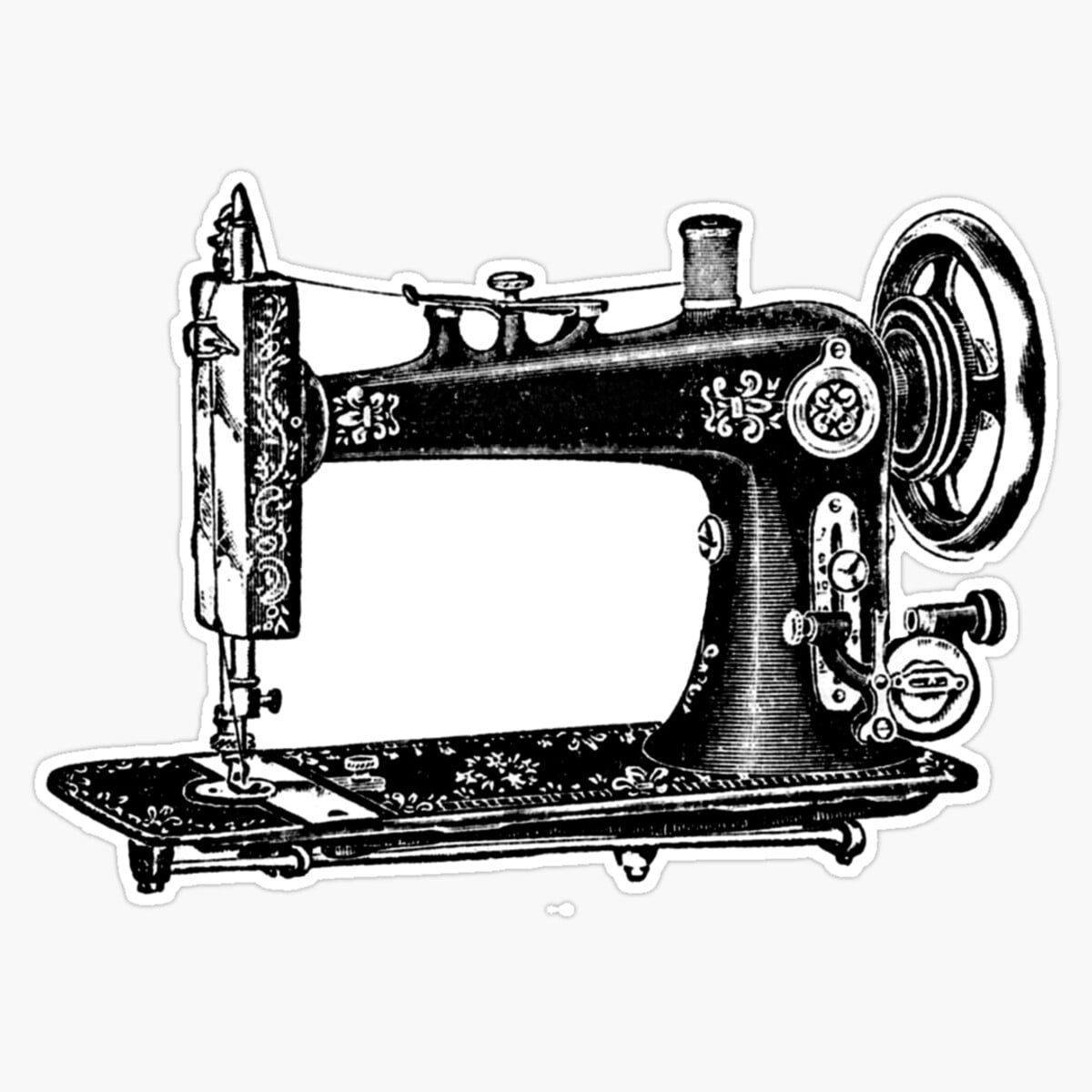 Maneki Sewing Machine Er, Phone Decal Water Bottle Stickers Car Decals ...