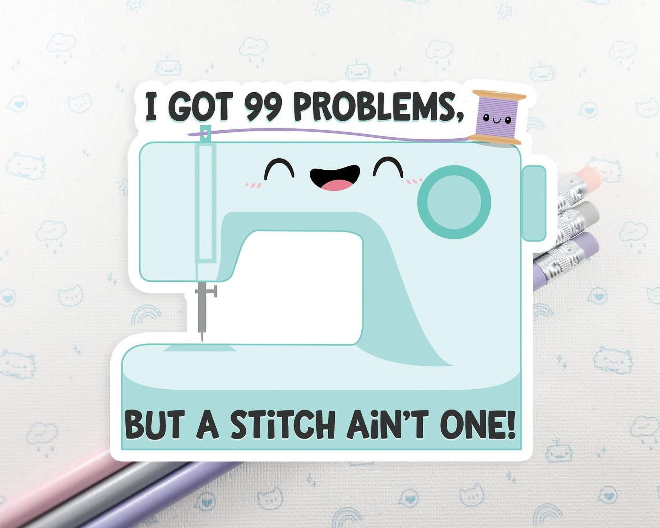 Maneki Sewing Machine Er, Vinyl Ers, Laptop Decal, Sewing Gift For Her ...