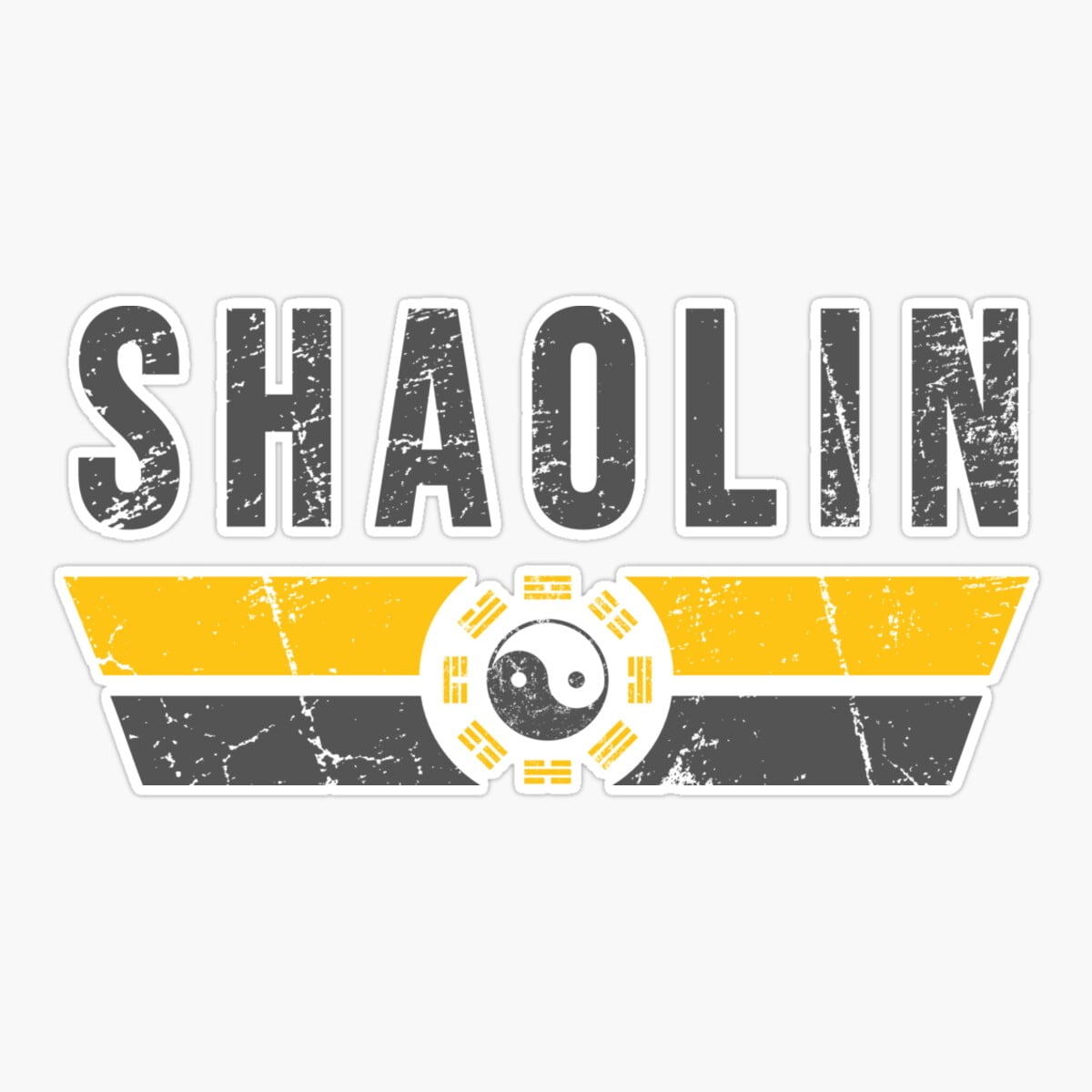Maneki Shaolin Kung Fu Chinese Martial Arts Training Er, Phone Decal ...