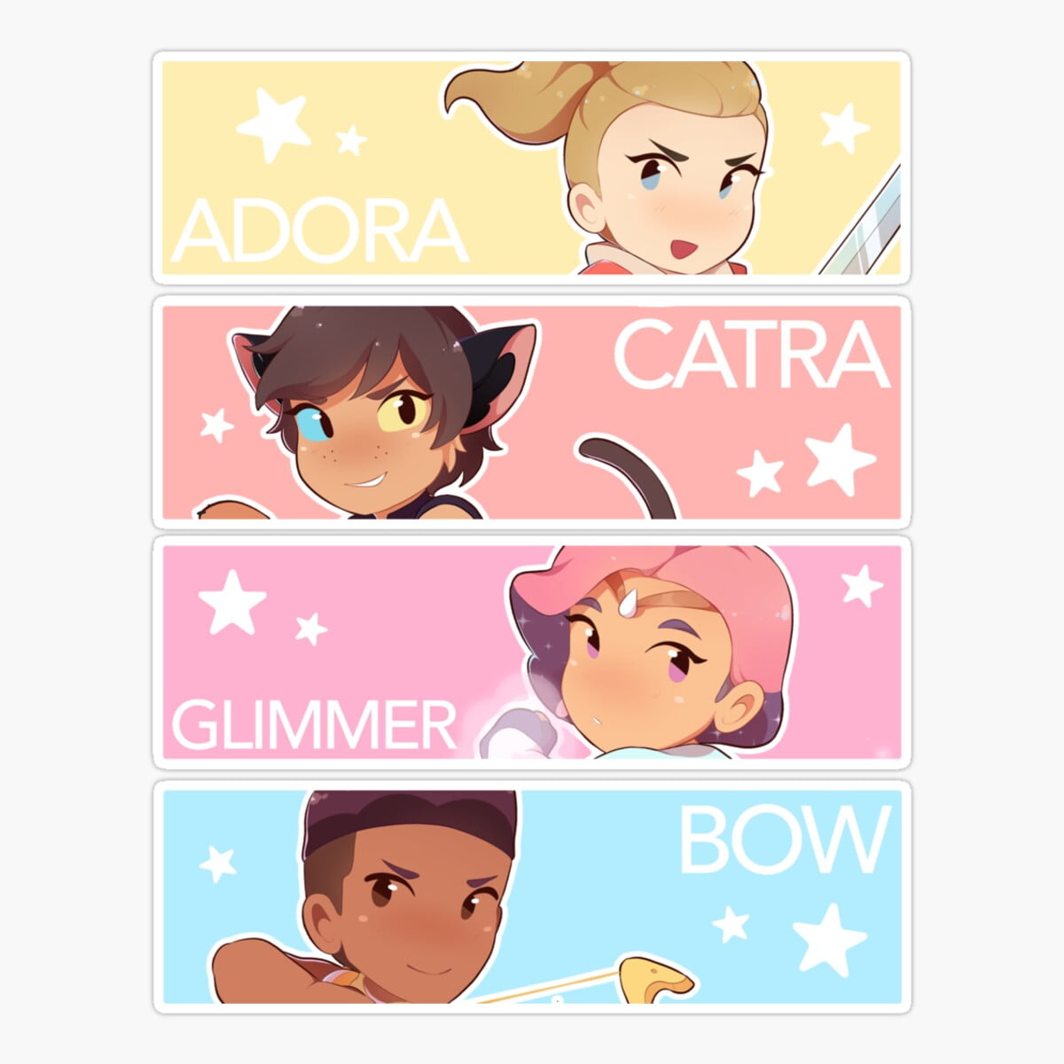 Maneki She-Ra Best riend Squad Chibis er - Walmart.com