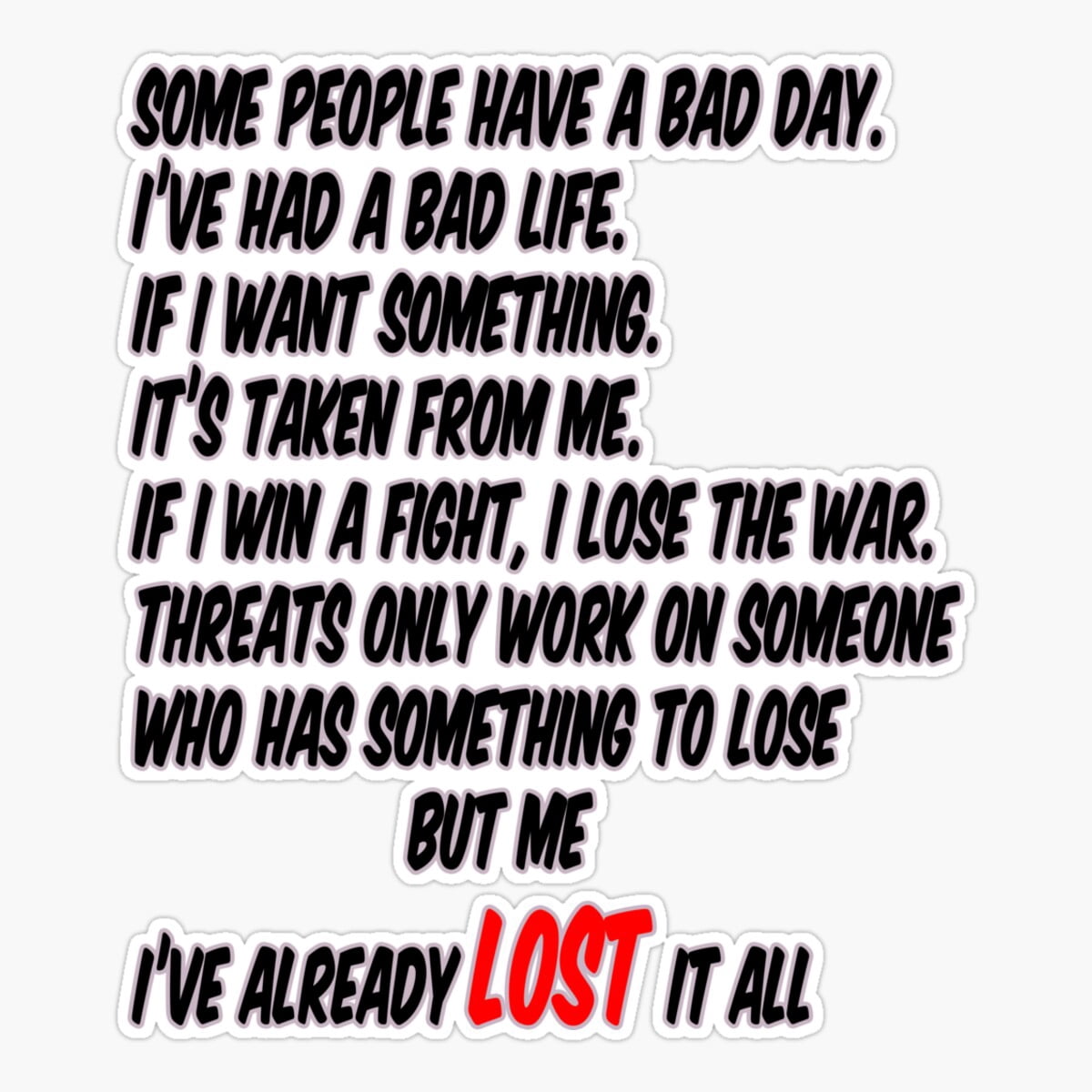 Maneki She-Ra Catra quote er,Phone Decal Water Bottle Stickers Car ...