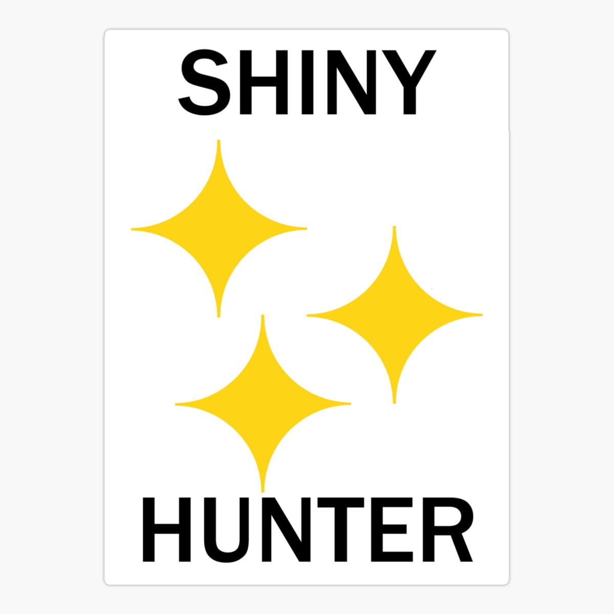 Maneki Shiny Hunter Team Instinct Er, Phone Decal Water Bottle Stickers ...