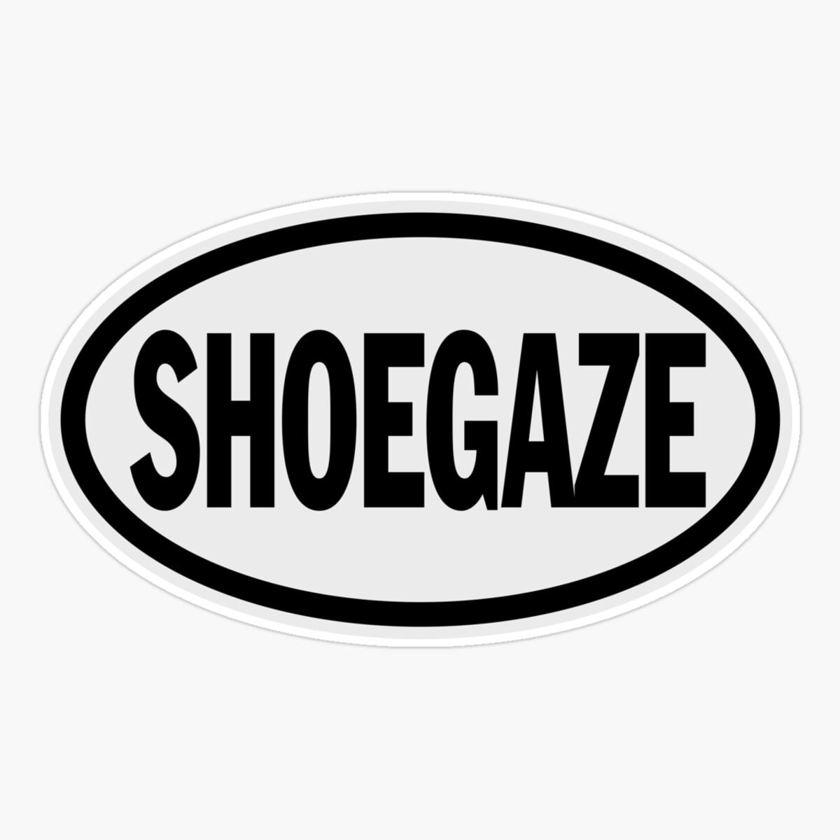 Maneki Shoegaze Music Sticker, Phone Decal Water Bottle Stickers Car ...