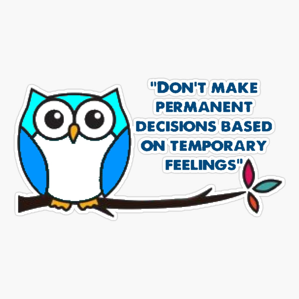 Maneki Short Term Long Term Sticker, Phone Decal Water Bottle Stickers ...