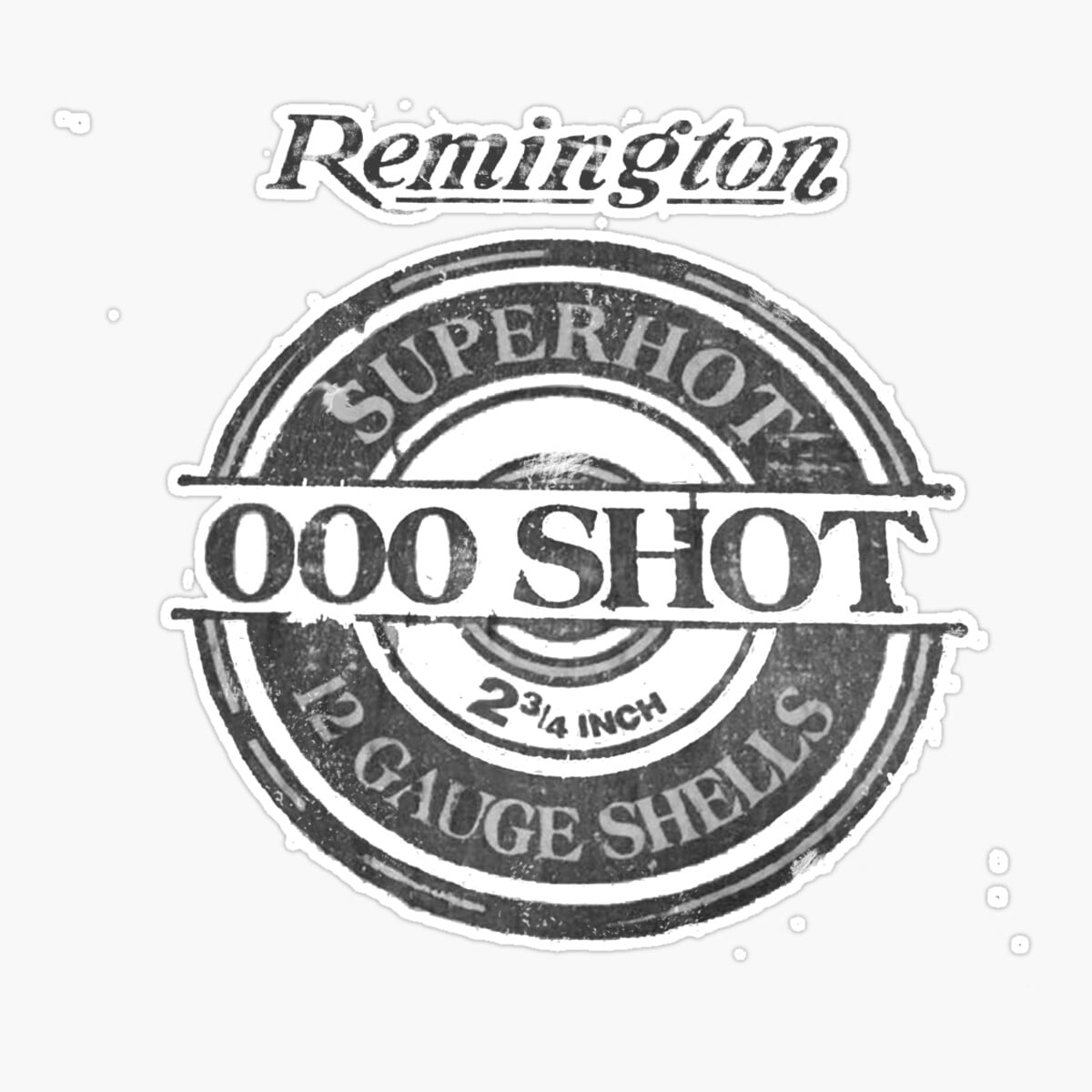 Maneki Shot Shells Vintage/Retro 12 Gauge Shot Er, Phone Decal Water ...