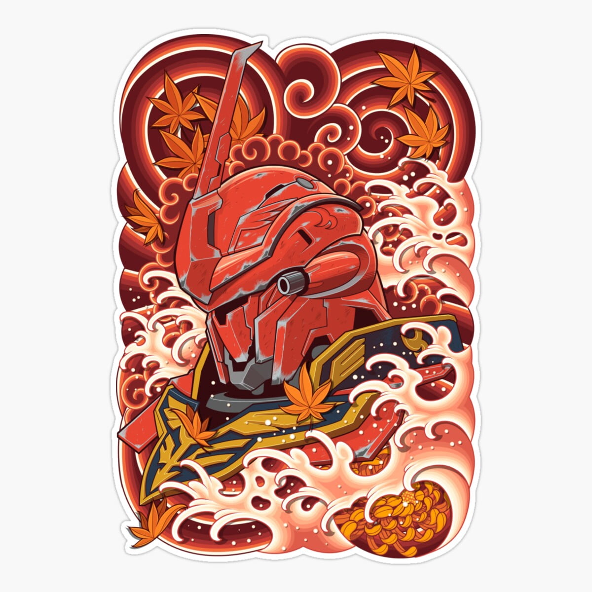 Maneki Sinanju Char Tattoo Sticker, Phone Decal Water Bottle Stickers ...