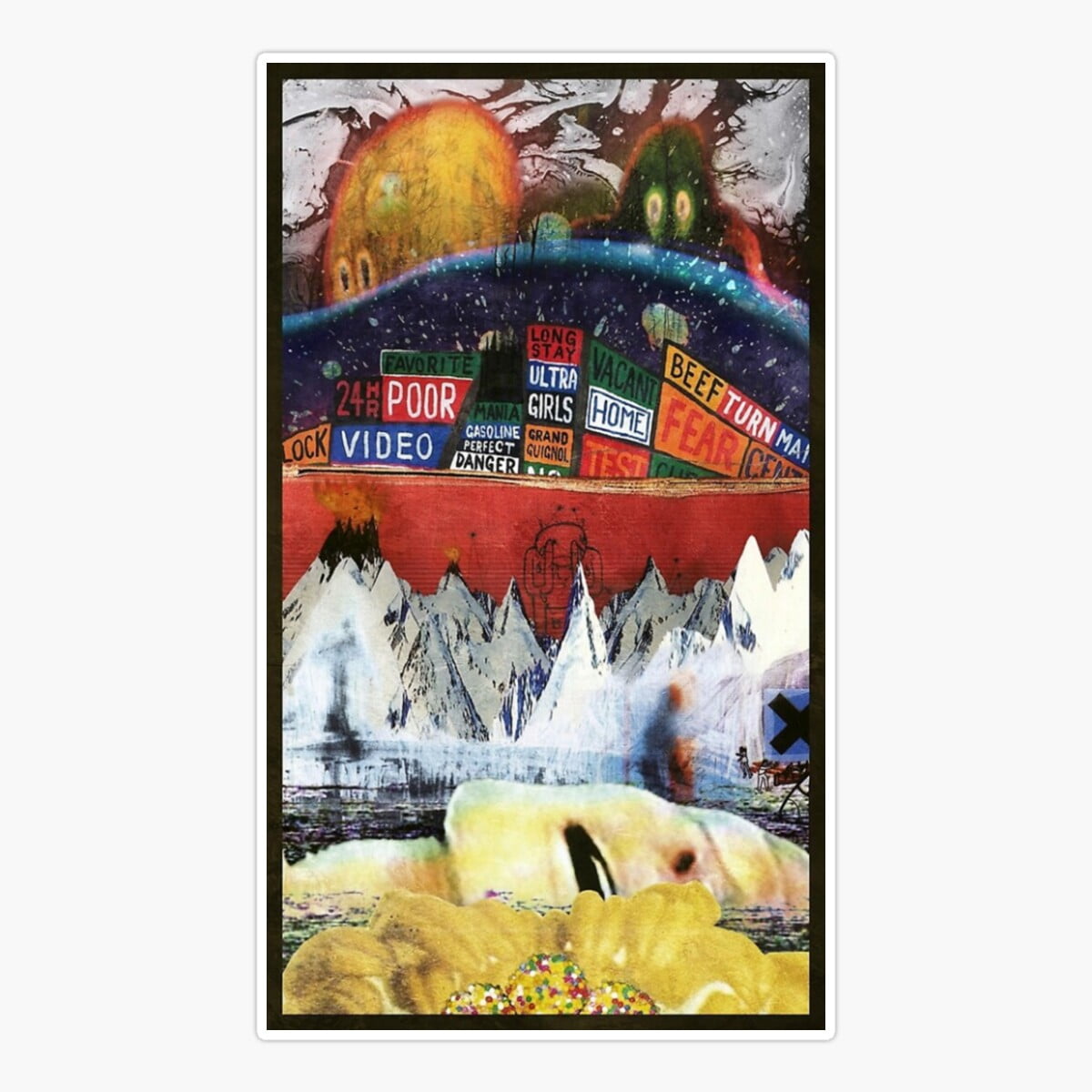 Maneki Sing Us A Song Sticker, Phone Decal Water Bottle Stickers Car ...