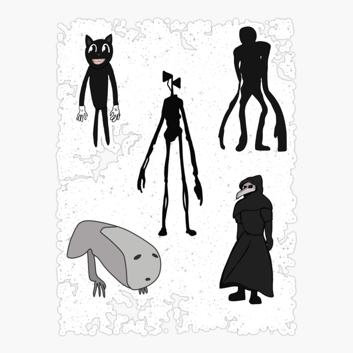 Maneki Siren Head, Breaking News, Witch Dr, Bridge Worm, Cartoon Cat Er ...