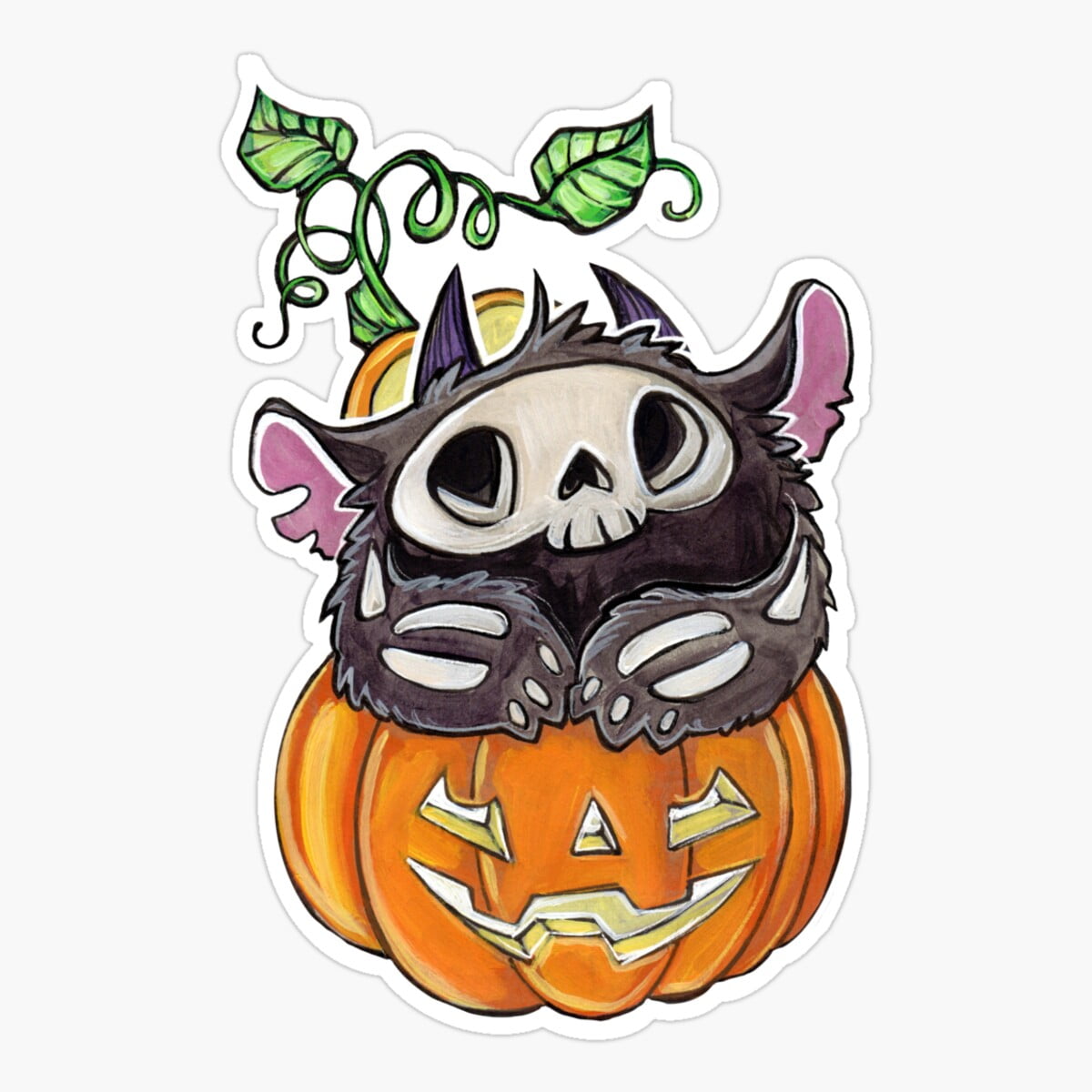 Maneki Skele Puling Er, Phone Decal Water Bottle Stickers Car Decals ...