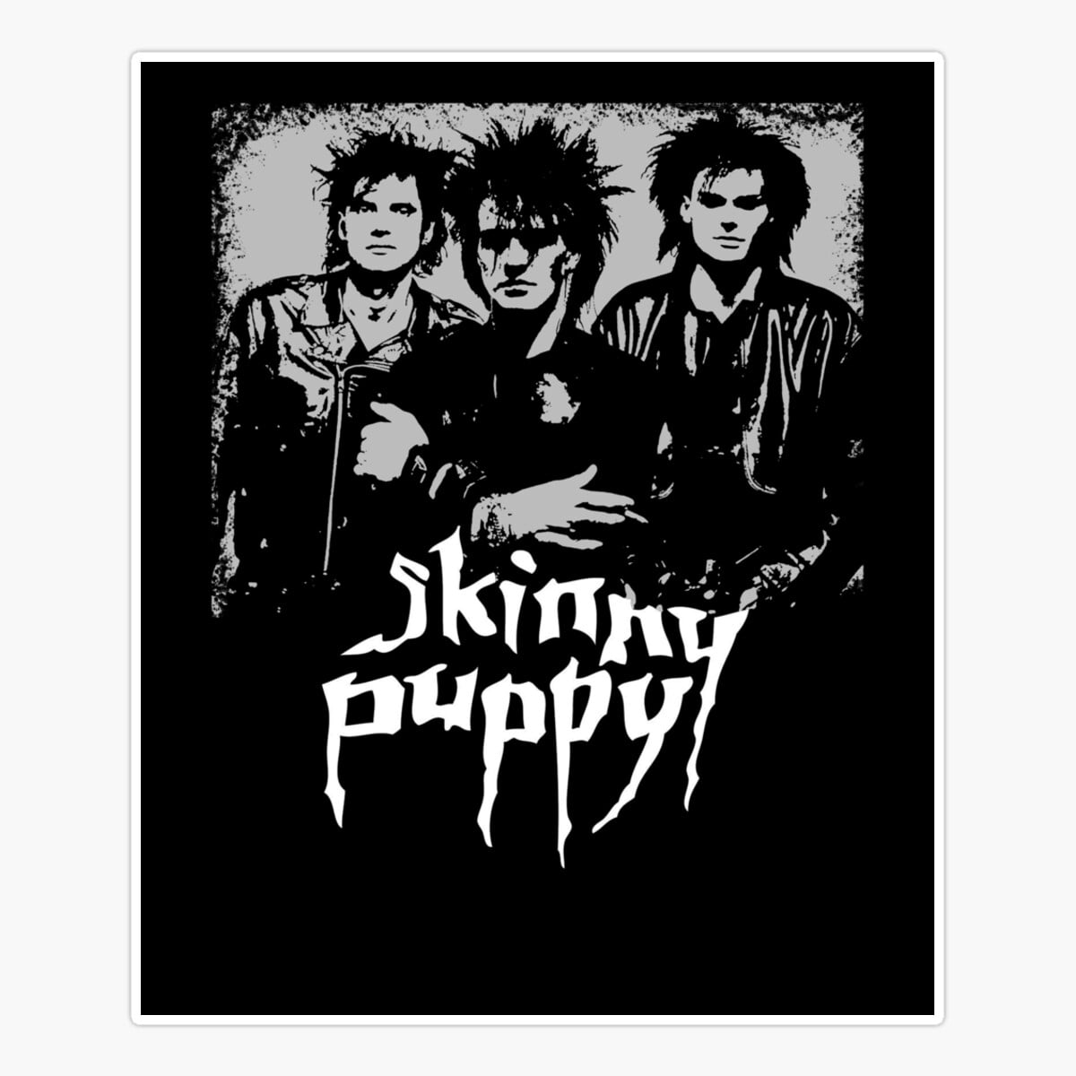 Maneki Skinny Puppy Sticker, Phone Decal Water Bottle Stickers Car ...