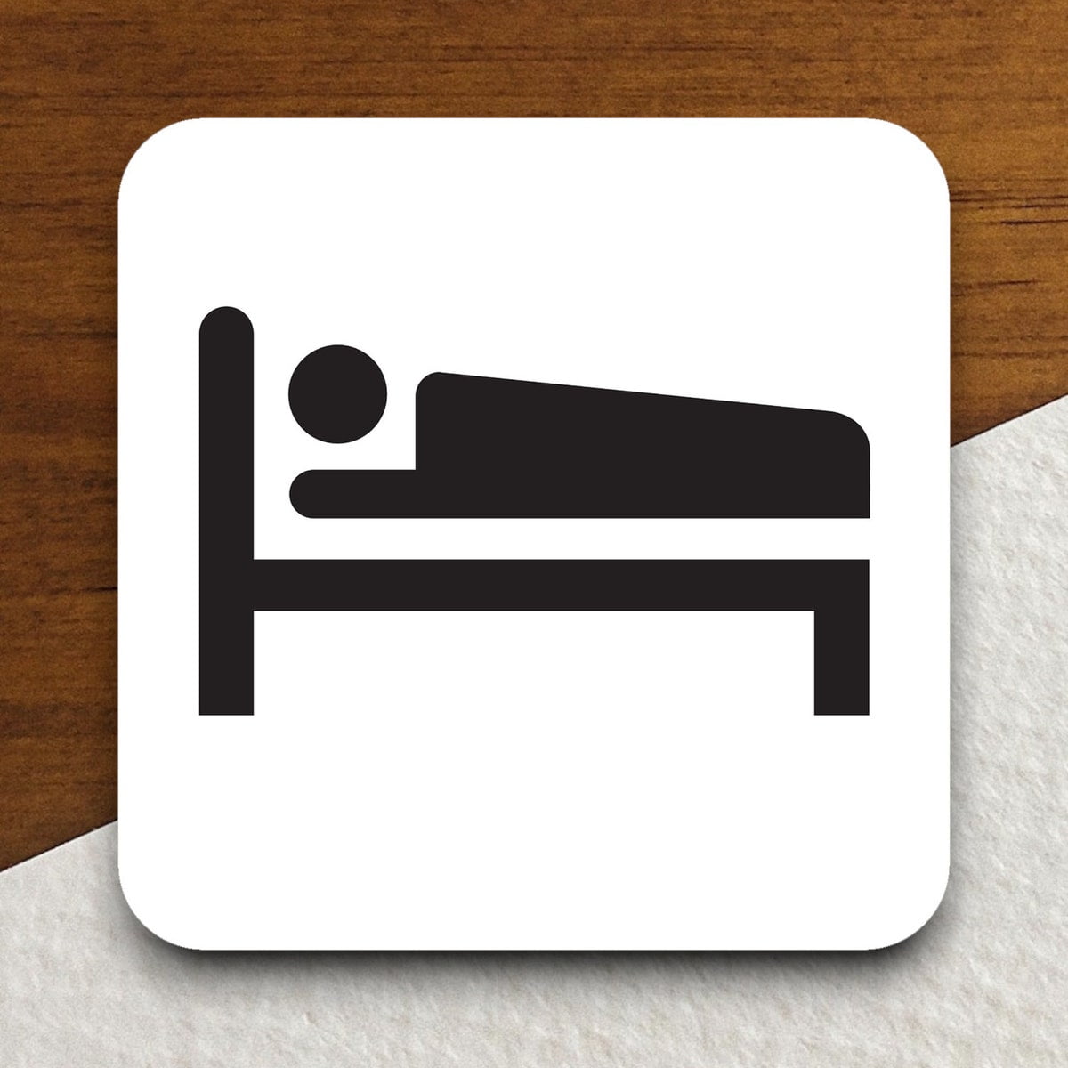 Maneki Sleeping Sticker, Sleep Road Sign Stickers, Traffic Sticker ...