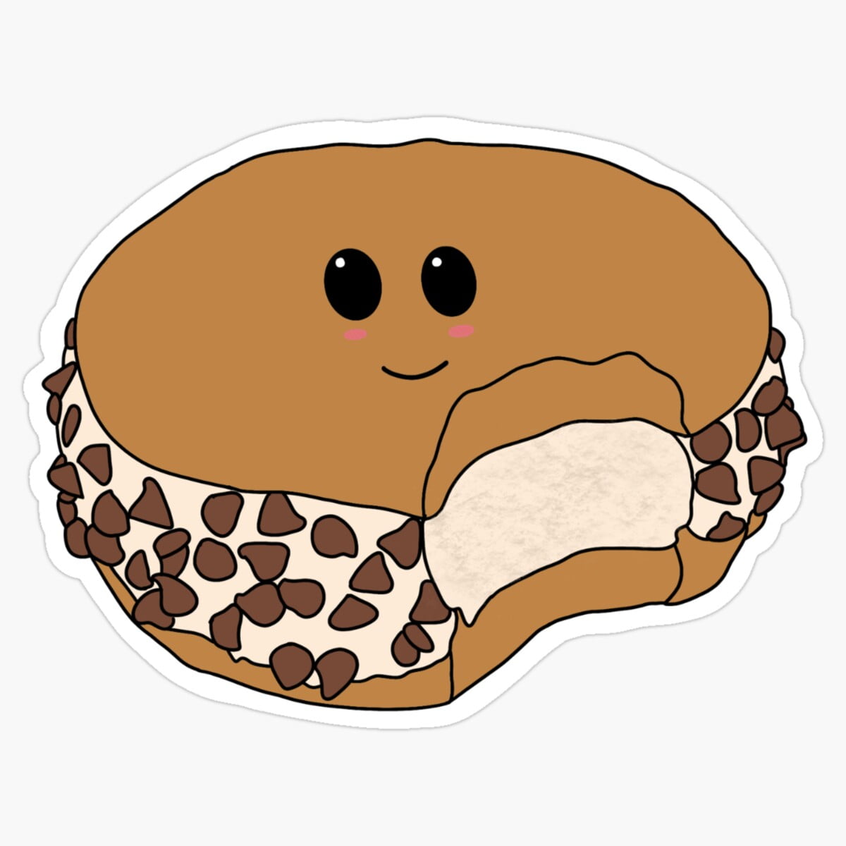 Maneki Smiling Chipwich Er, Phone Decal Water Bottle Stickers Car ...