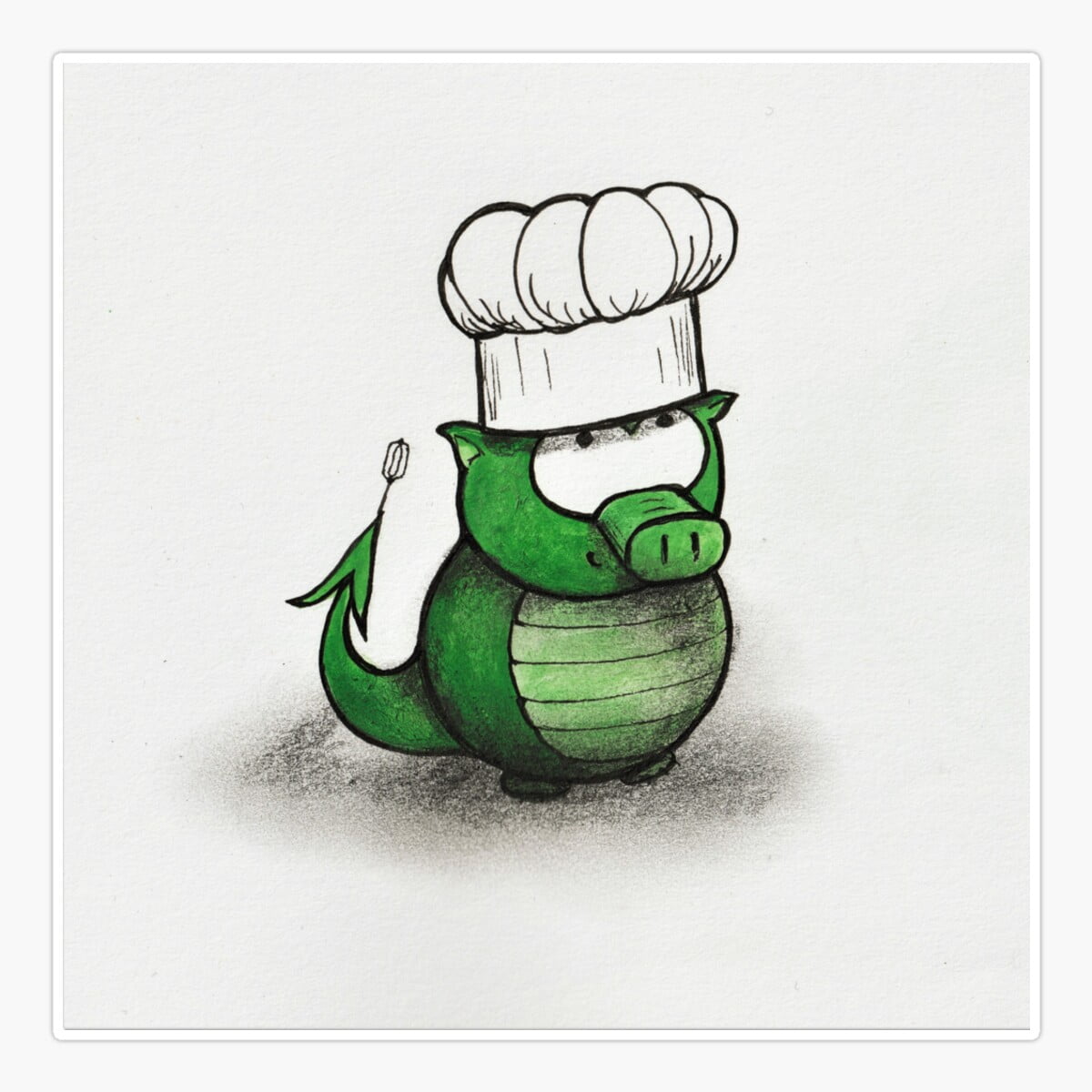 Maneki Smol Che Sticker, Phone Decal Water Bottle Stickers Car Decals ...